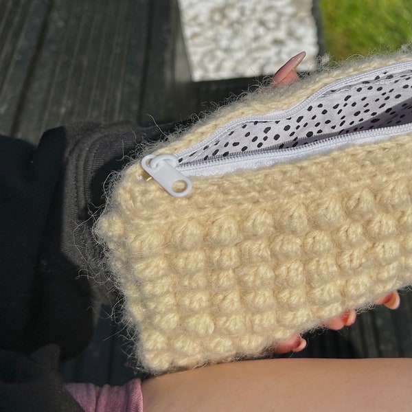 Crochet Bobble Makeup Bag Pattern - Etsy