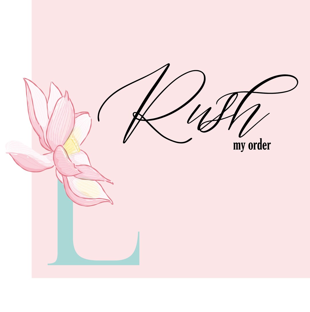 Rush My Order - Etsy