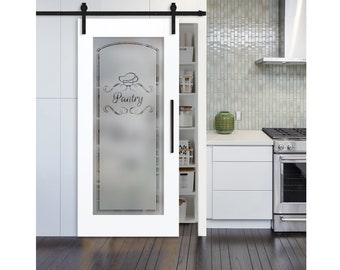 Sliding Glass Pantry Door - Etsy