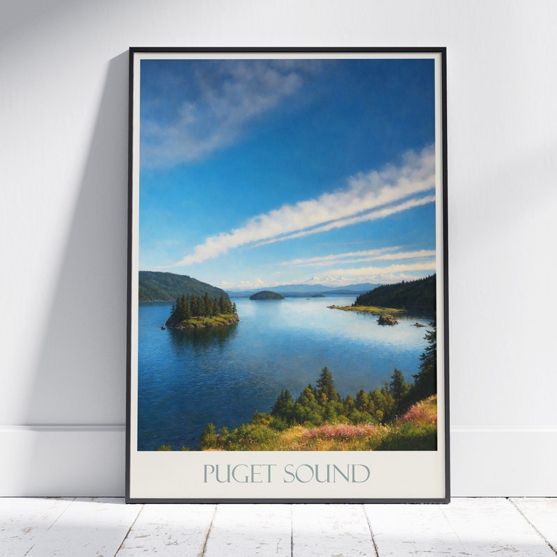 Puget Sound Art - Etsy