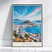 Bodrum Travel Poster, Bodrum Peninsula Poster, Turkey Poster, Bodrum ...