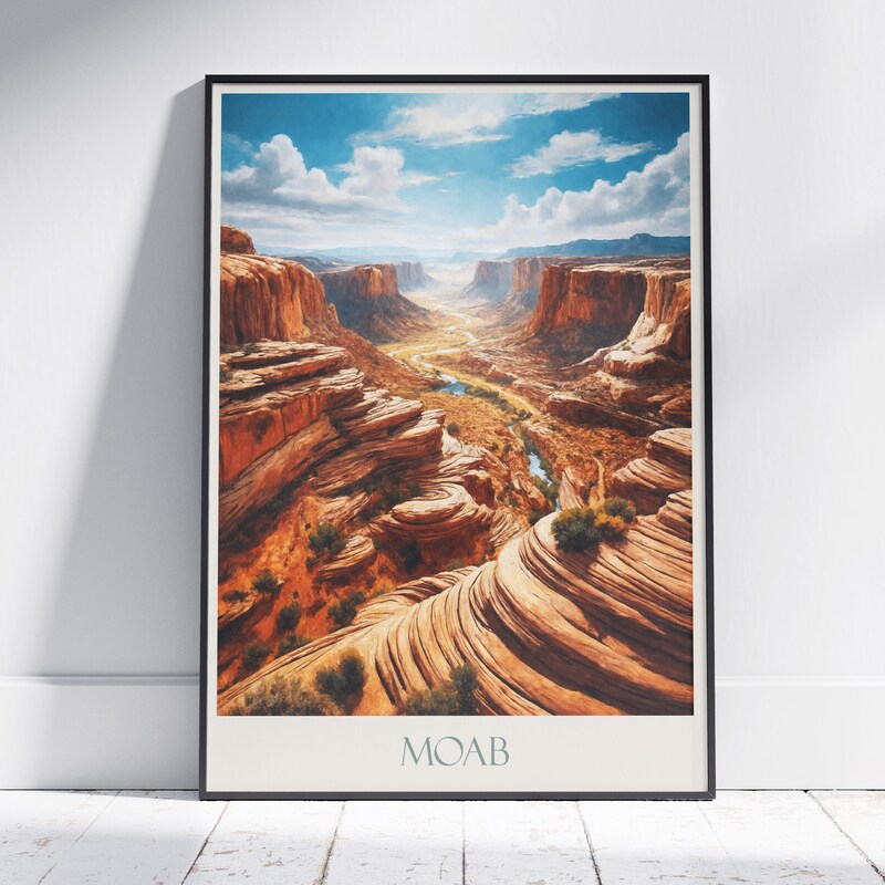 Moab Poster - Etsy