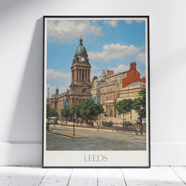 Leeds Wall Art - Etsy UK