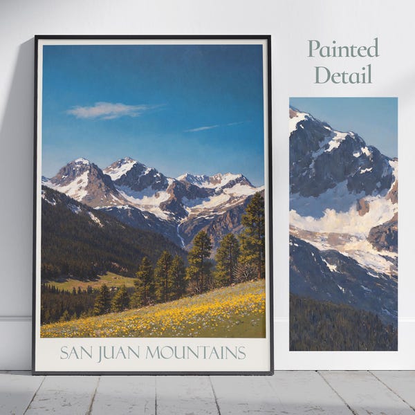 San Juan Mountains - Etsy