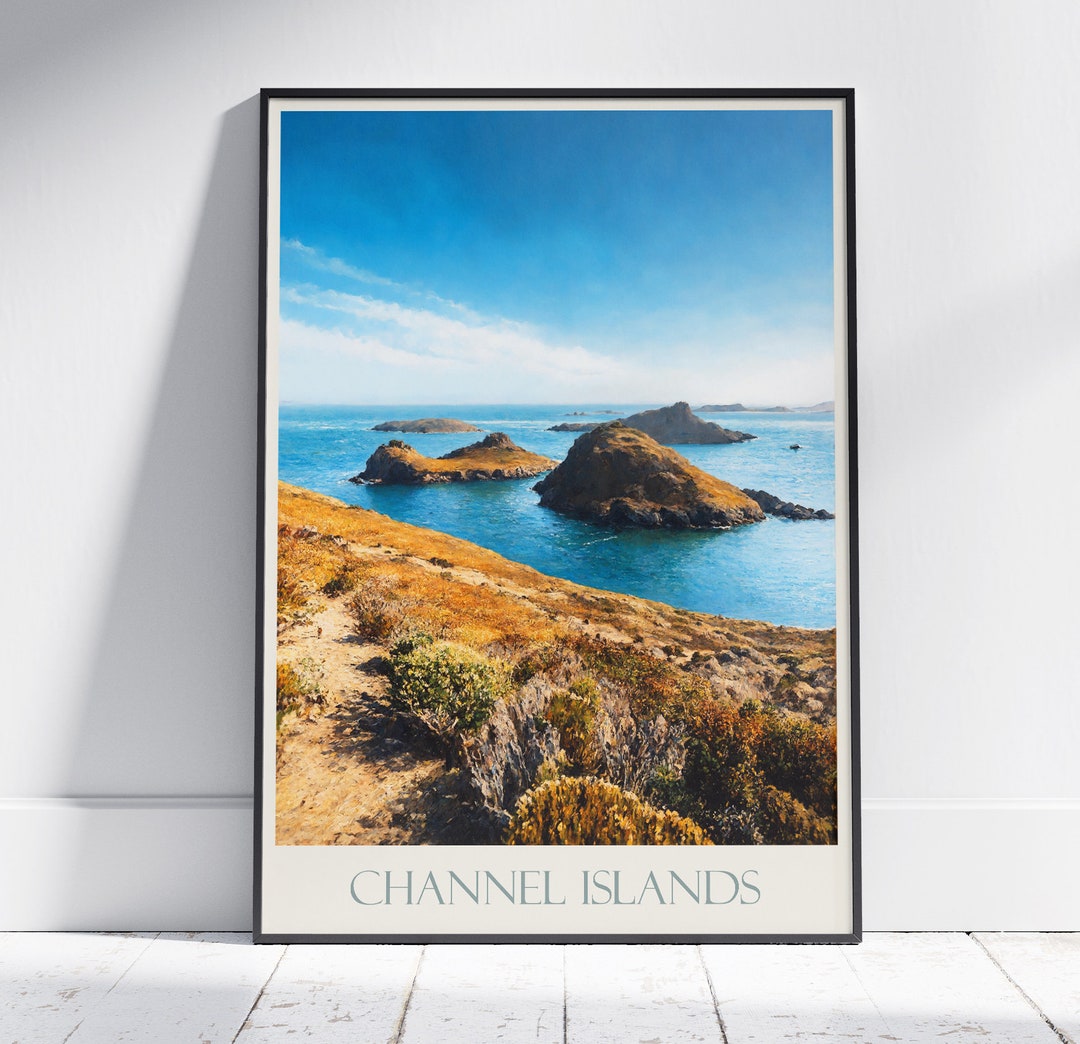 Channel Islands National Park Travel Print California Travel Poster ...