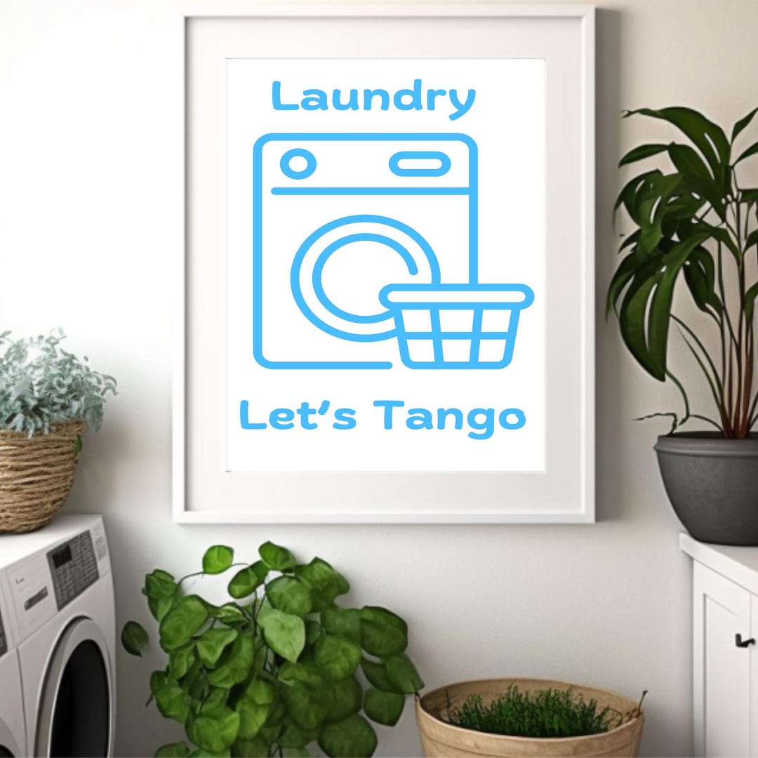 Laundry Poster Funny, Laundromat Print, Laundry Room Art, Laundry Room ...