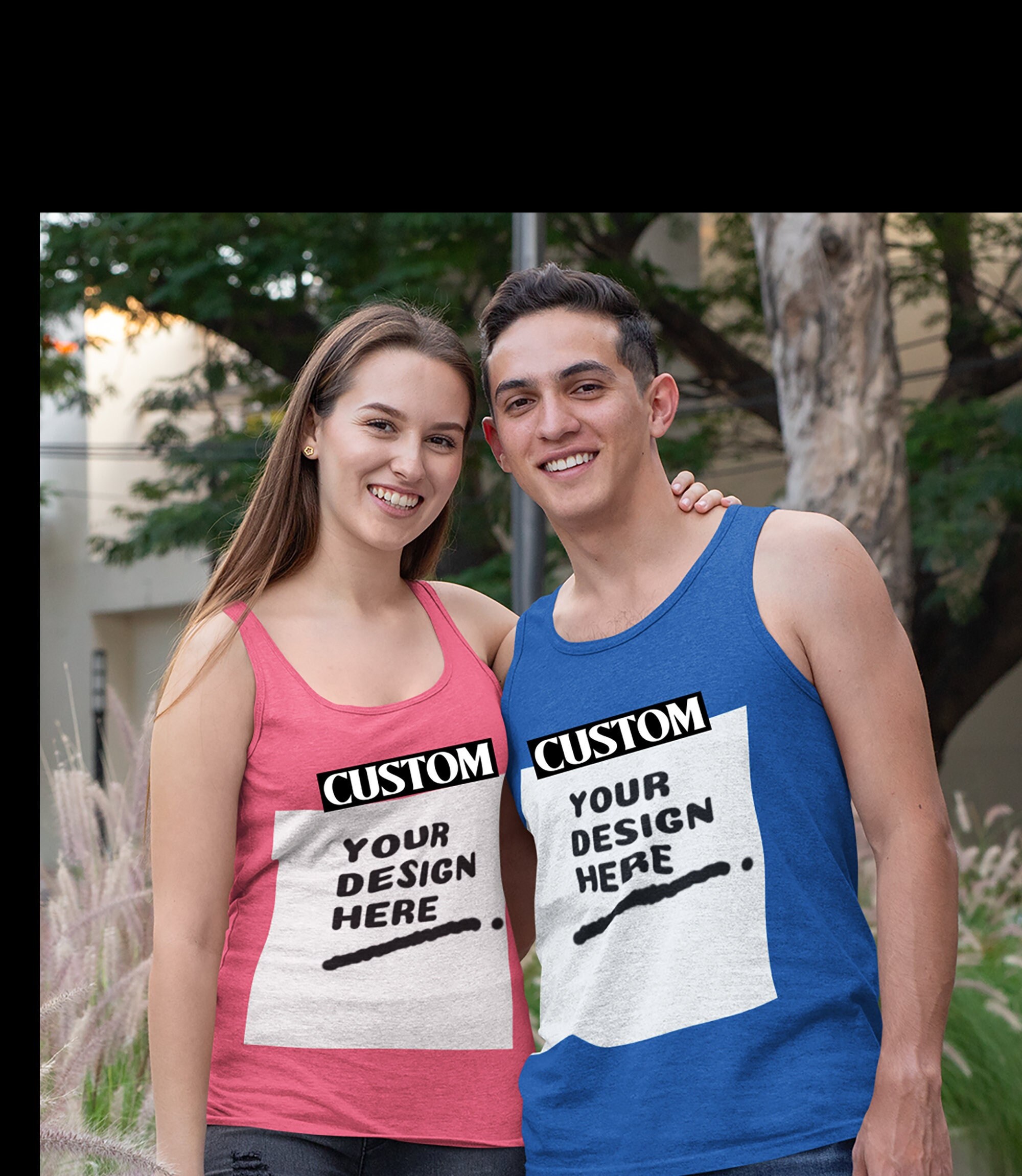 Photo, Logo/image, Picture Personalized Tanks Tops, Custom Printing ...