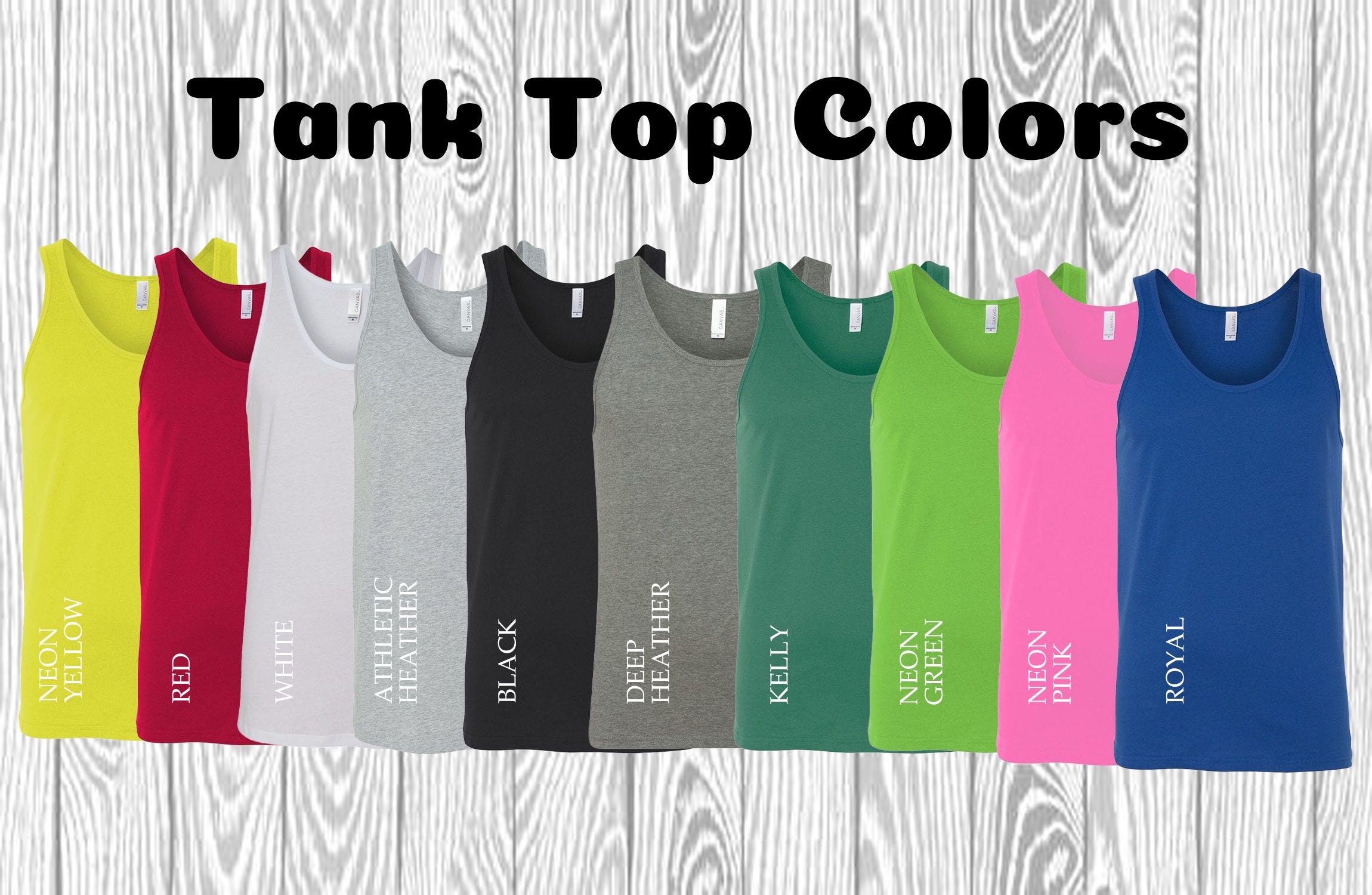 Photo, Logo/image, Picture Personalized Tanks Tops, Custom Printing ...