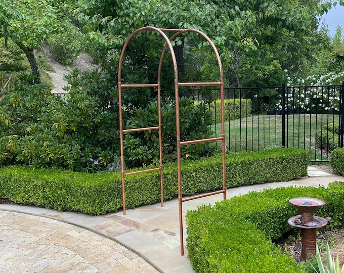 Classic Copper Garden Trellises And/or Wedding Arch - Etsy
