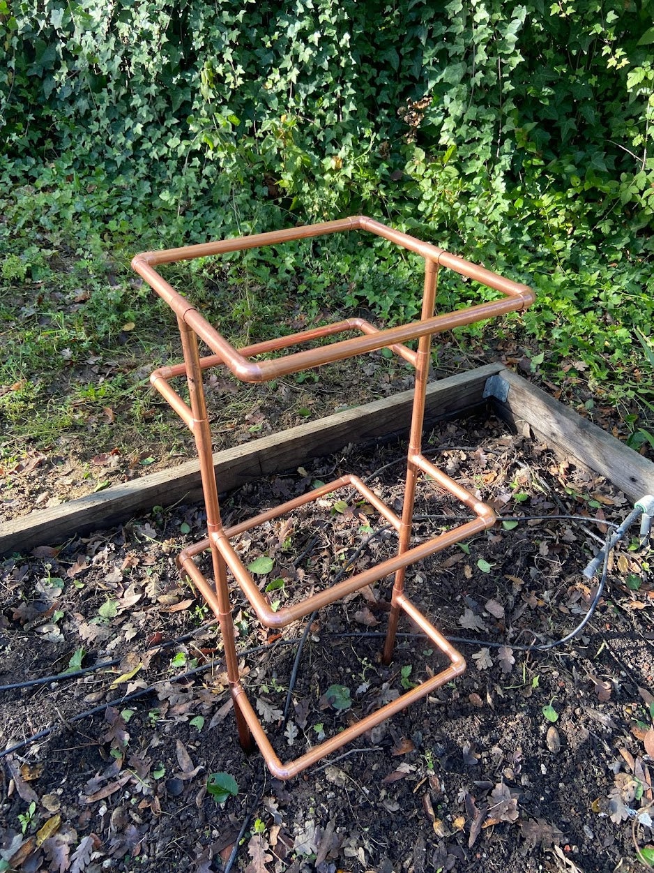 Copper Tomato and Plant Cages - Etsy
