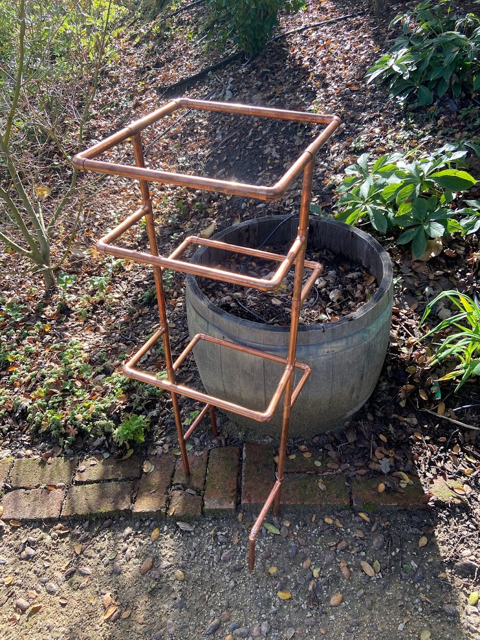 Copper Tomato and Plant Cages - Etsy