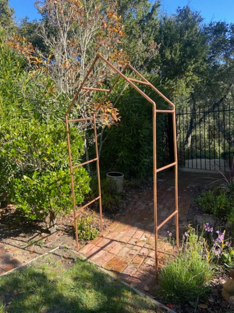 Classic Copper Garden Trellises And/or Wedding Arch - Etsy