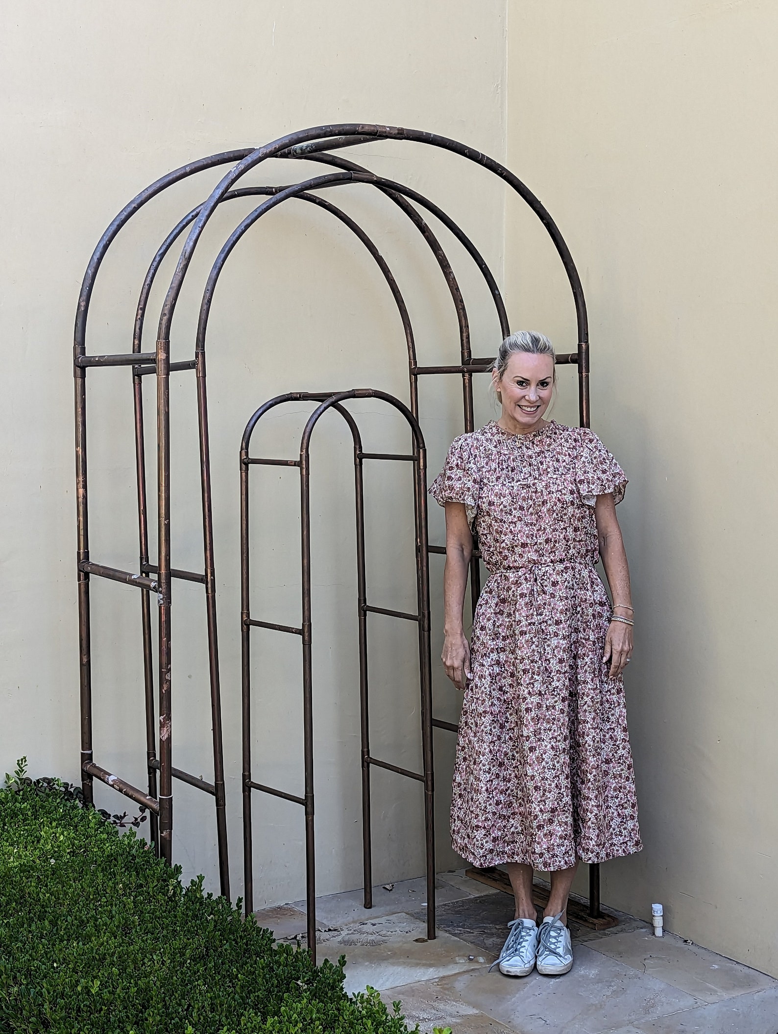 Classic Copper Garden Trellises And/or Wedding Arch - Etsy