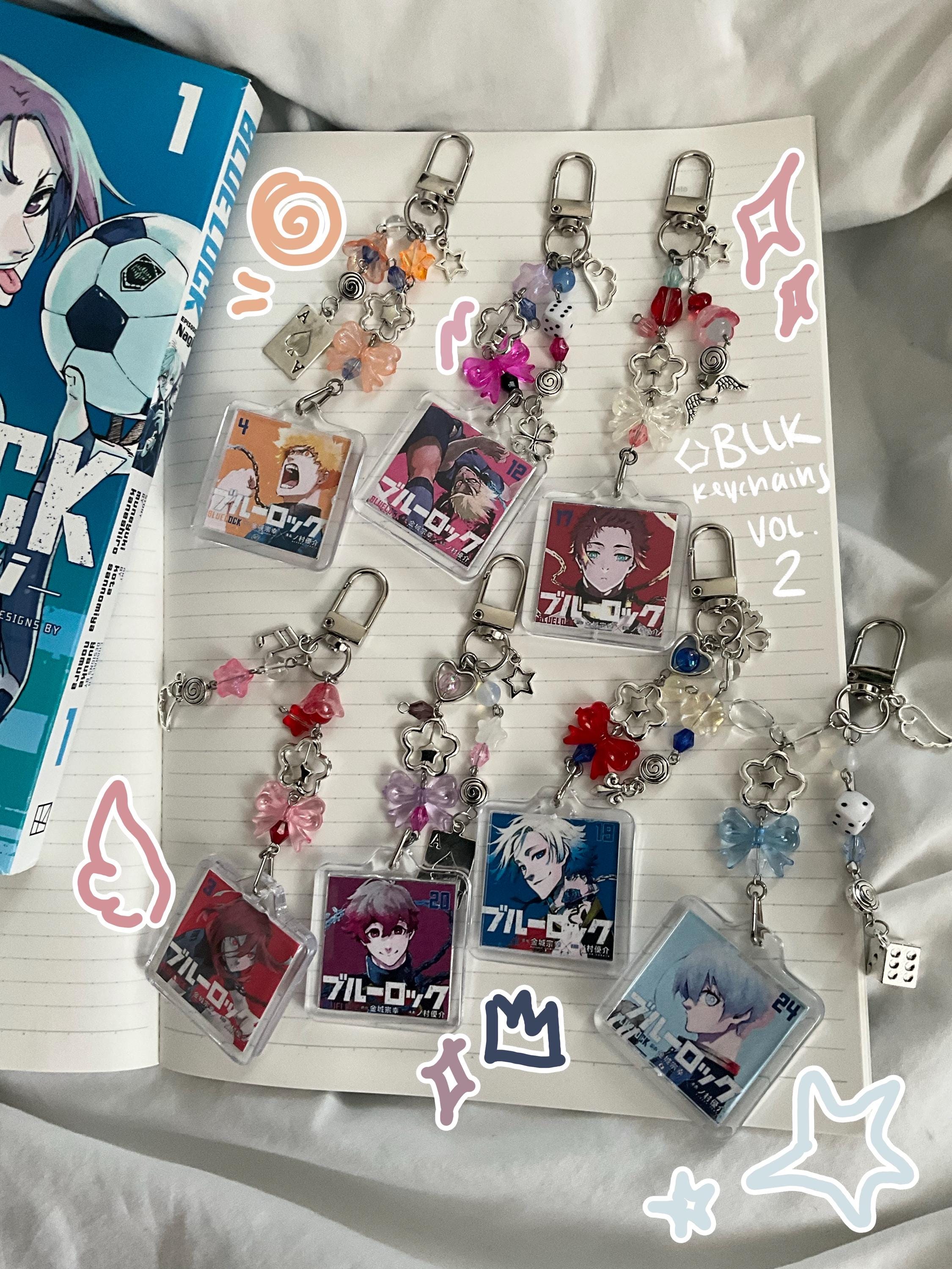 Blue Lock Keychains Volume 2, Blue Lock Anime, Blue Lock, Blue Lock Bag ...