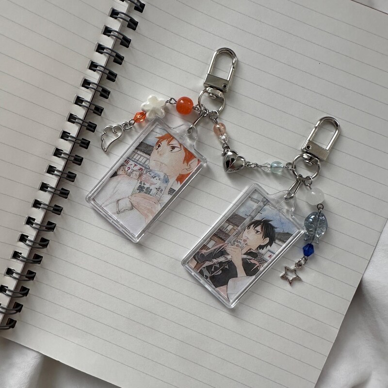 Anime Keychain - Etsy