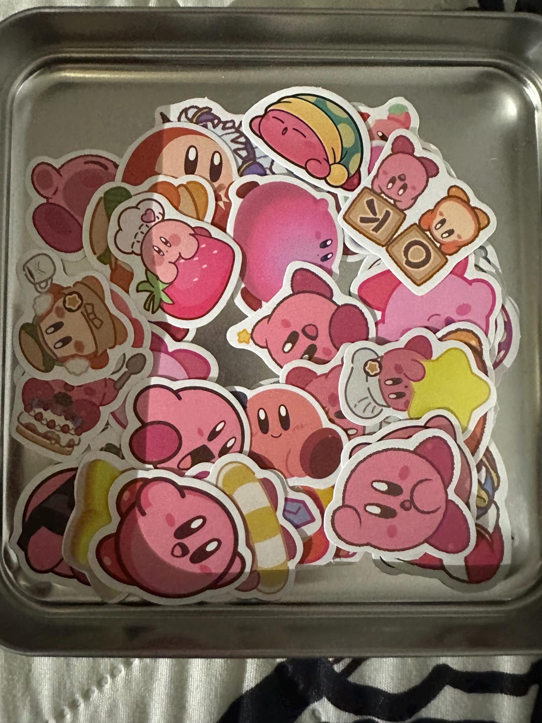 5-50 Pack Kirby Stickers, Laptop Stickers, Gamer Stickers, Aesthetic ...
