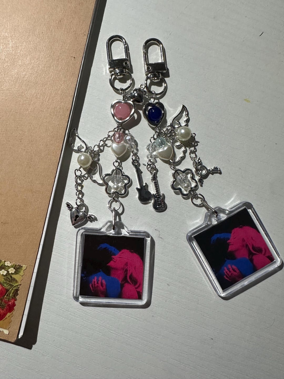 Tv Girl Matching Keychains, Y2k, Tv Girl, Band, Aesthetic, Couple’s ...