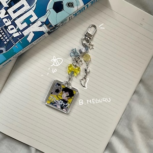 Blue Lock Keychains, Blue Lock Anime, Blue Lock, Blue Lock Bag Charm ...