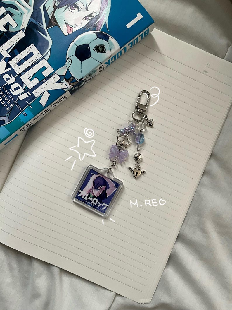 Blue Lock Keychains, Blue Lock Anime, Blue Lock, Isagi Yoichi, Blue ...