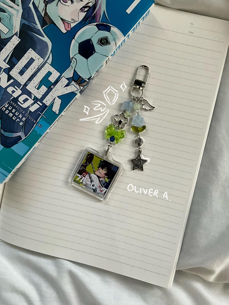 Blue Lock Keychains V3, Blue Lock Anime, Blue Lock, Blue Lock Bag Charm ...