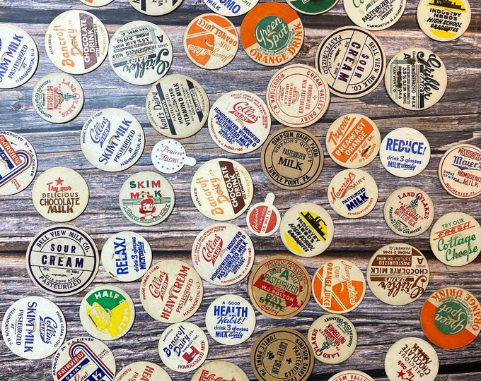 Vintage Button Cards | 5 Button Cards | Choose Color Family | Junk ...