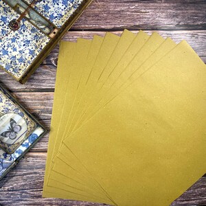 Italian Straw Paper 25 Oversized Sheets Imported Junk Journal Paper ...