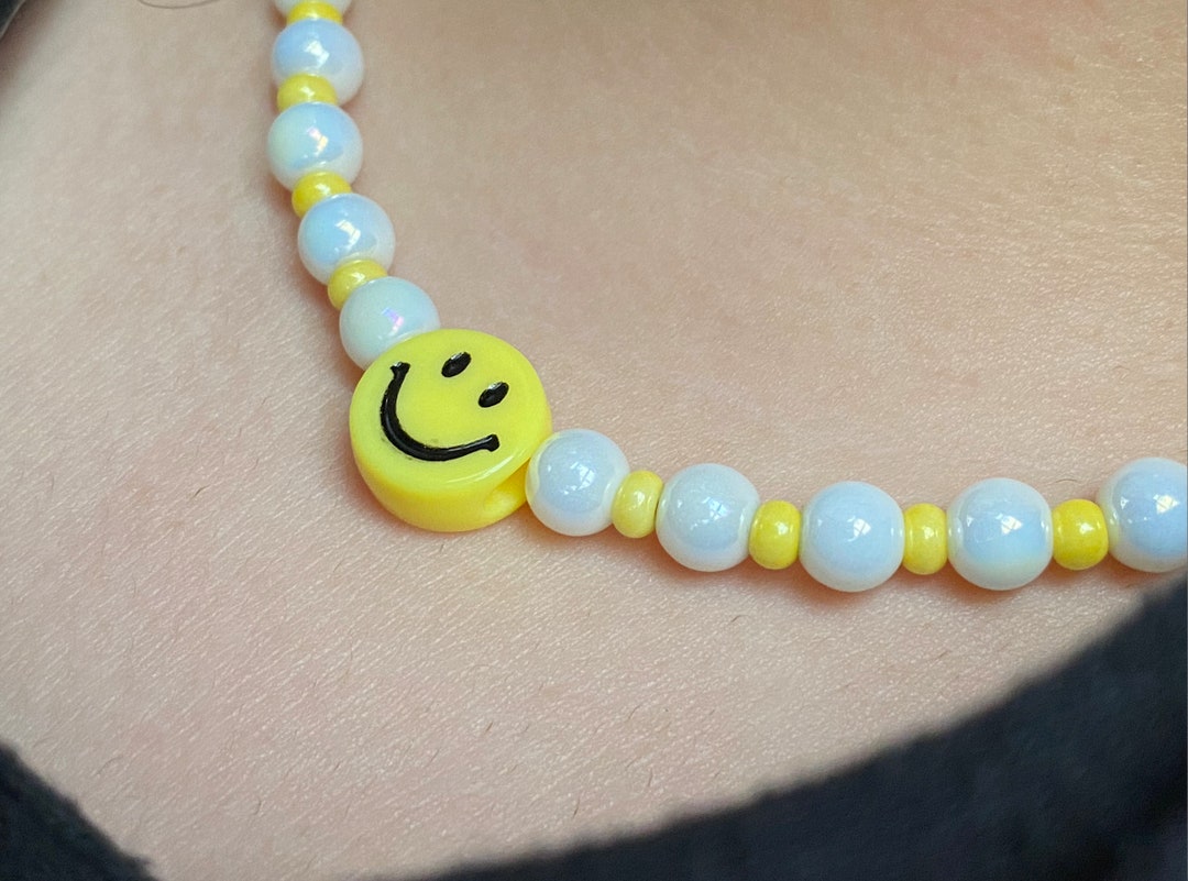 Seventeen Joshua Inspired Smiley Necklace - Etsy