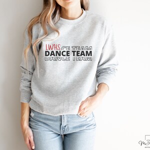 Dance Team Sweatshirt, Drill Team Shirt, Dance Team Gift, Dance Coach ...