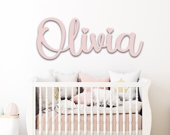 Over Crib Name Sign - Etsy