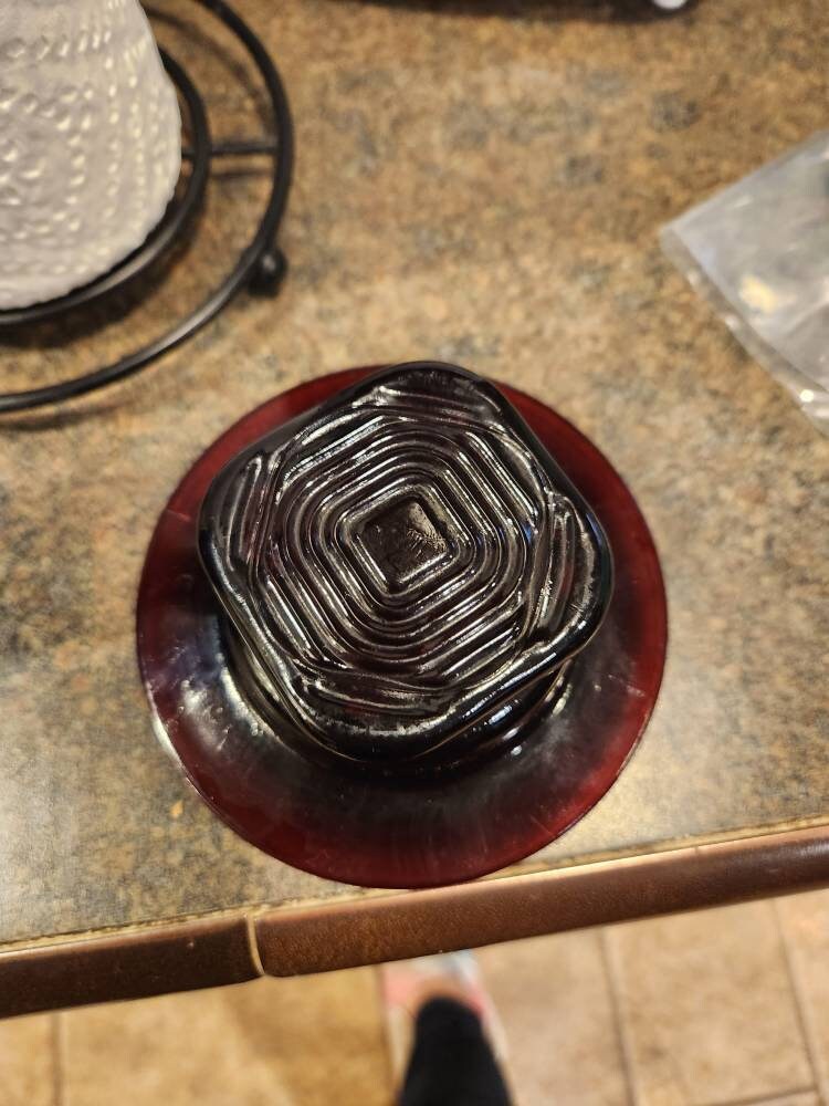Wheaton Ruby Glass Canister Set - Etsy