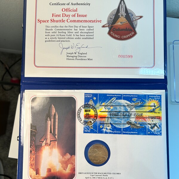 Space Shuttle Stamp - Etsy