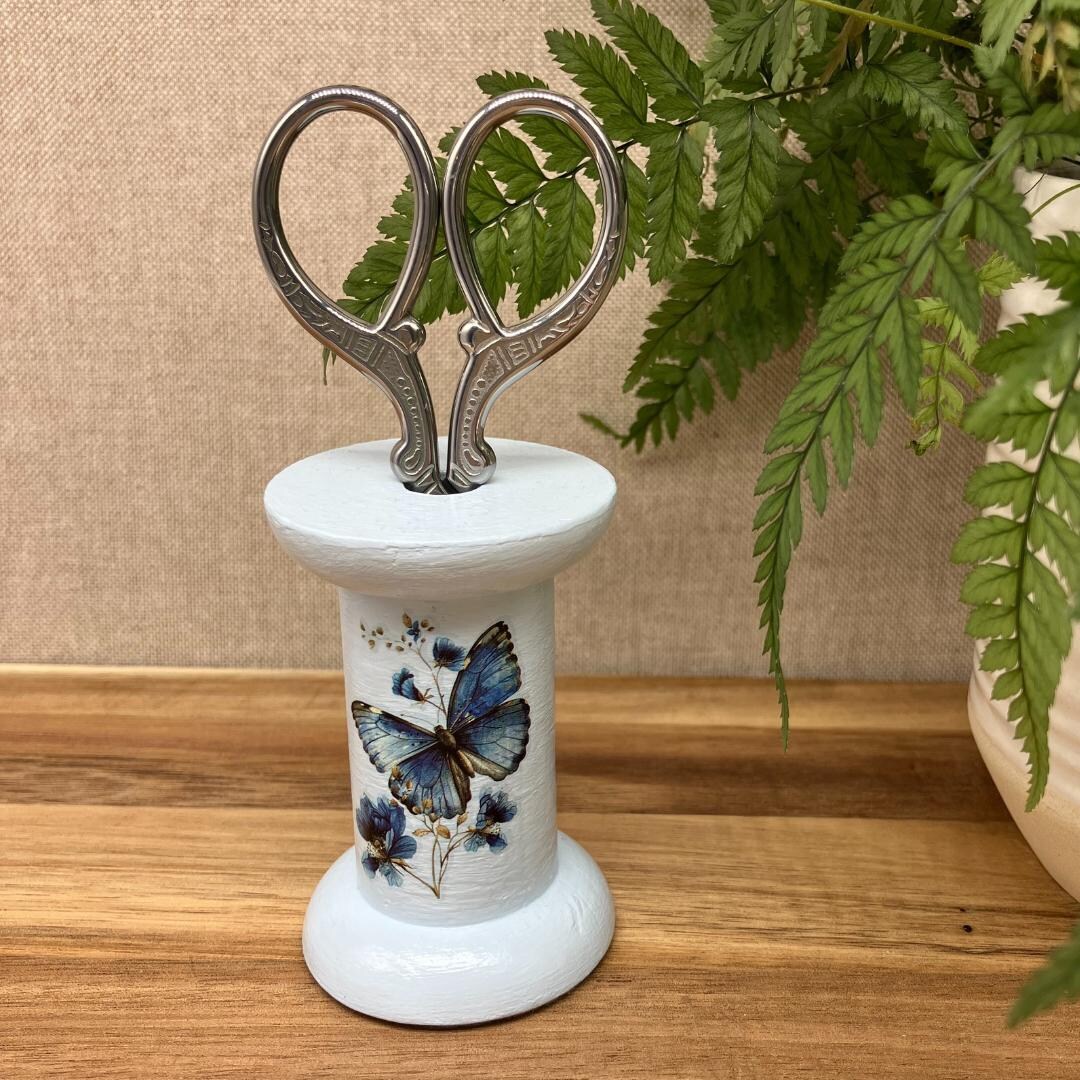 Scissor Keeper - Blue Butterflies - Etsy