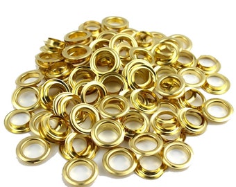 Gold Eyelets - Etsy