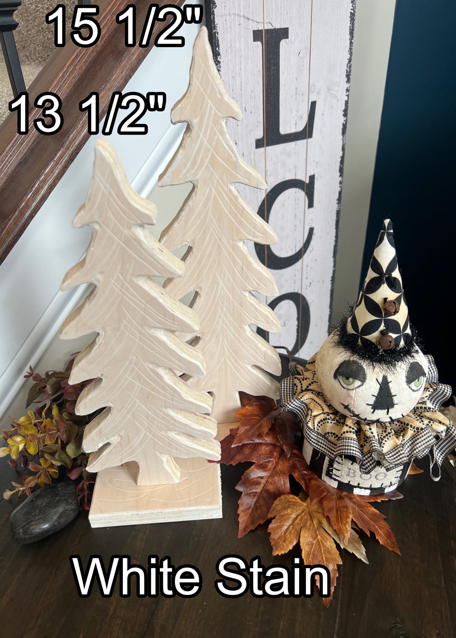 Rustic Wooden Pine Trees Used to Stage Nativity Scene Willow - Etsy