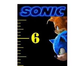 Sonic Growth Chart - Etsy