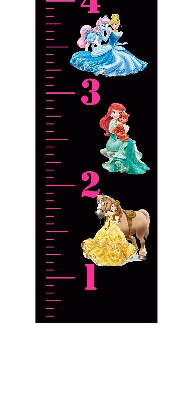 Disney Princess/ Frozen Growth Charts Life Size - Etsy
