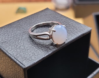 Ellensburg Blue Agate Ring - Etsy