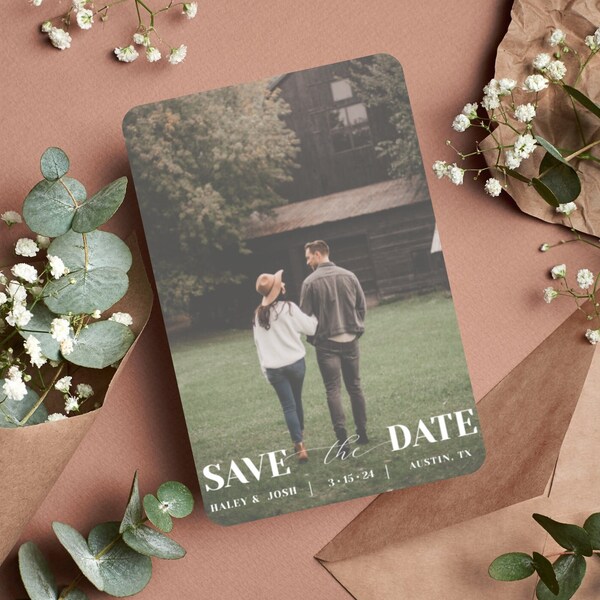 Cute Save the Date - Etsy