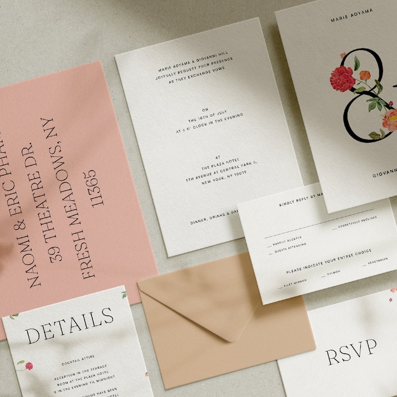 Wedding Suite Template - Etsy