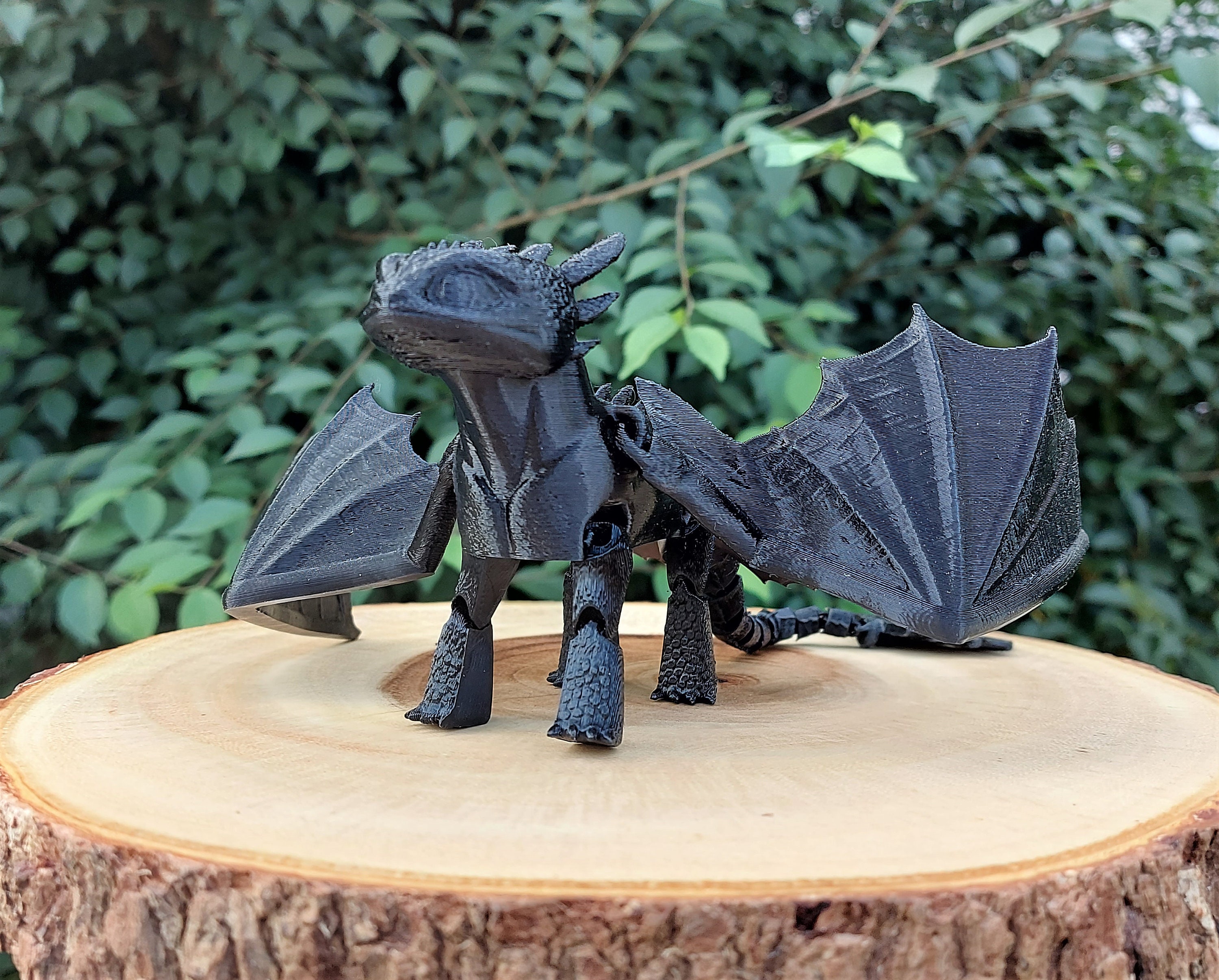 3D Printed Articulated Baby Toothless Dragon - Etsy Canada