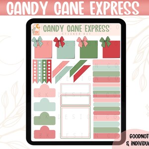 December Digital Sticker Kit- 2024 - Goodnotes Files & Pngs- Digital ...