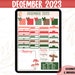 December 2023-digital Sticker Kit- Goodnotes Files & Pngs- Digital ...