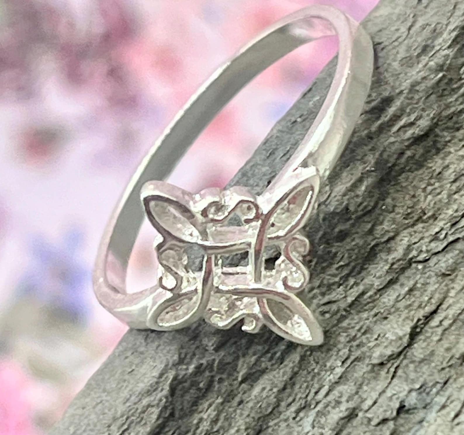 925 Sterling Silver Witches Knot Ring - Etsy