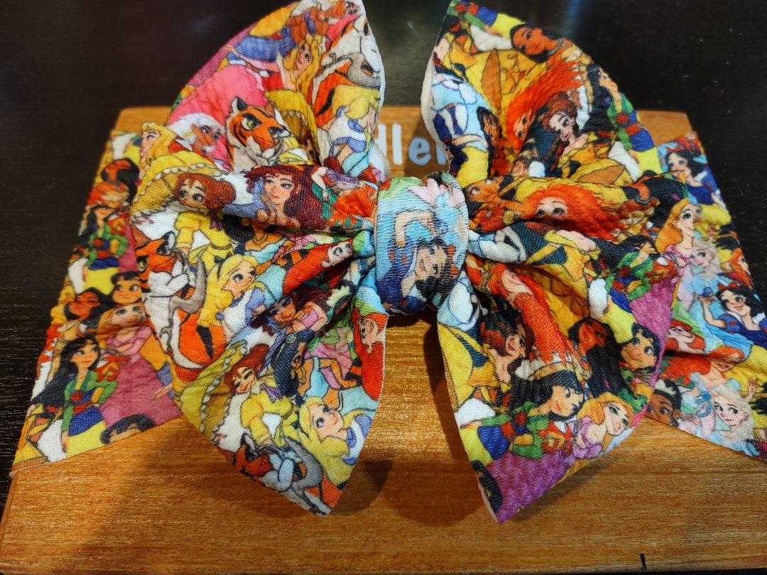 Disney Princess Messy Bow Headwrap - Etsy