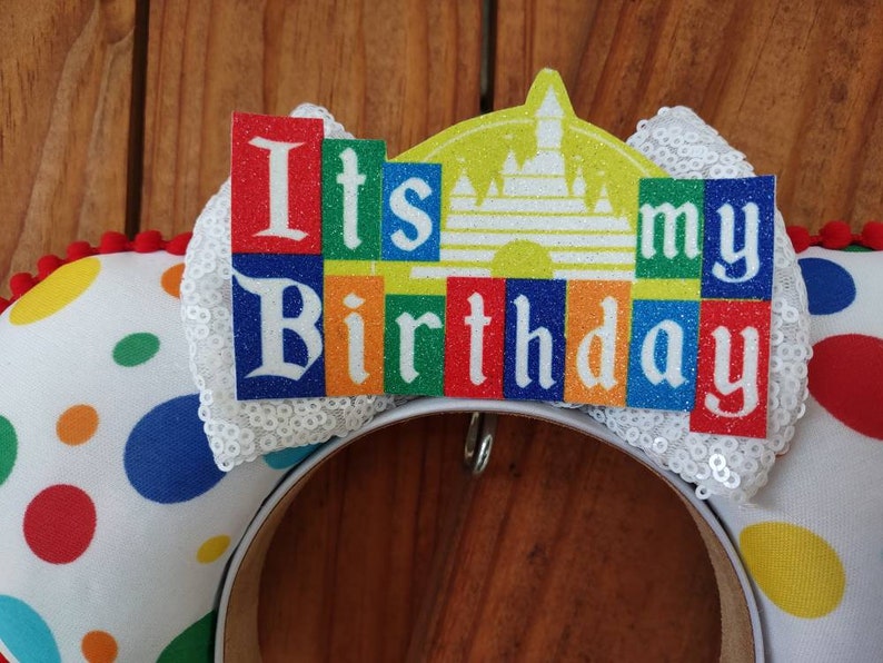 Happy Birthday It's My Birthday Mickey Mouse Minnie Mouse - Etsy