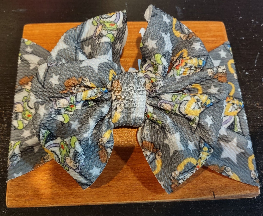 Toy Story Woody and Buzz Messy Bow Headwrap - Etsy