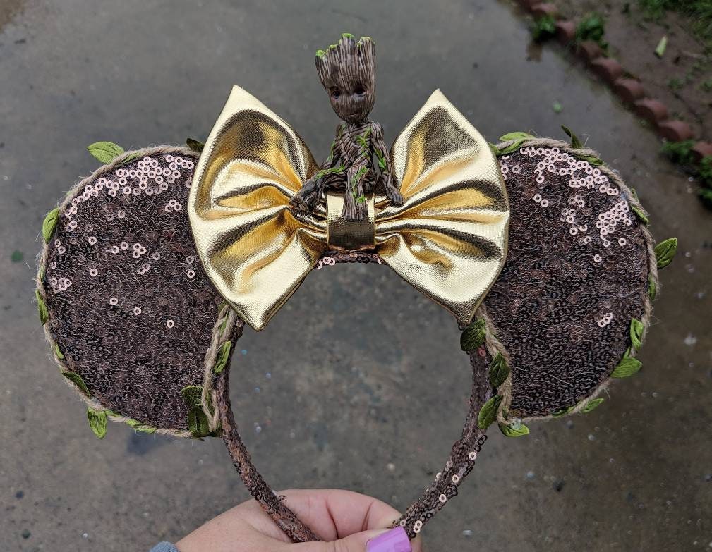 Groot Mickey Mouse Minnie Mouse Ears - Etsy