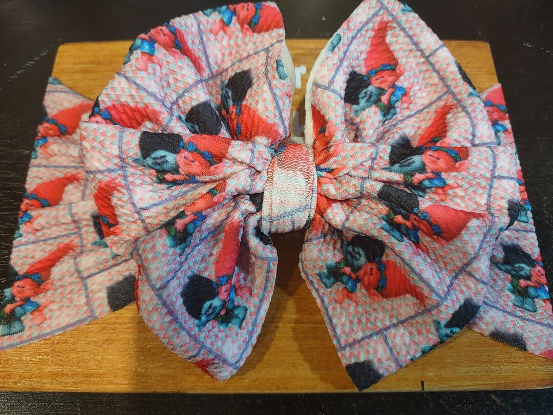 Trolls Poppy and Branch Messy Bow Headwrap - Etsy
