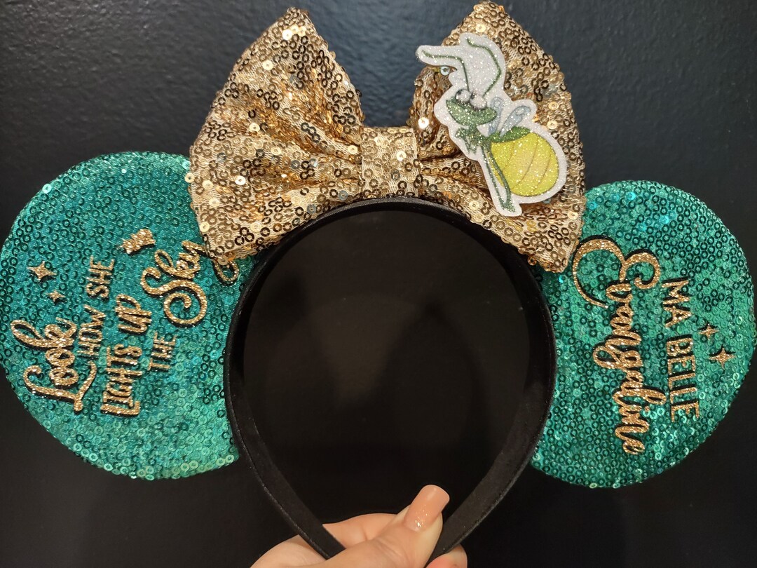 Princess and the Frog Raymond Mouse Minnie Mouse Ears - Etsy