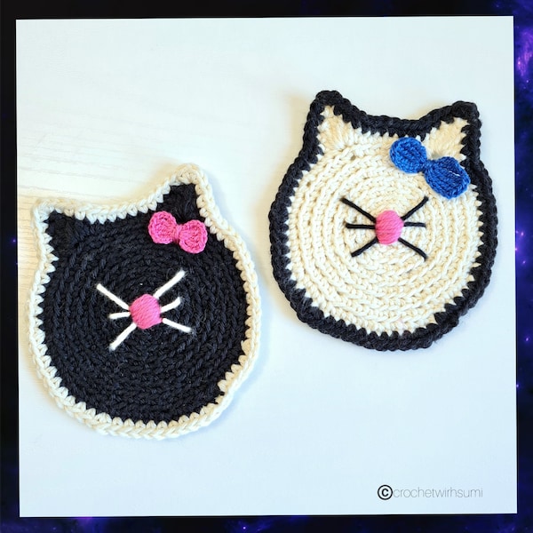 Crochet Cat Face - Etsy